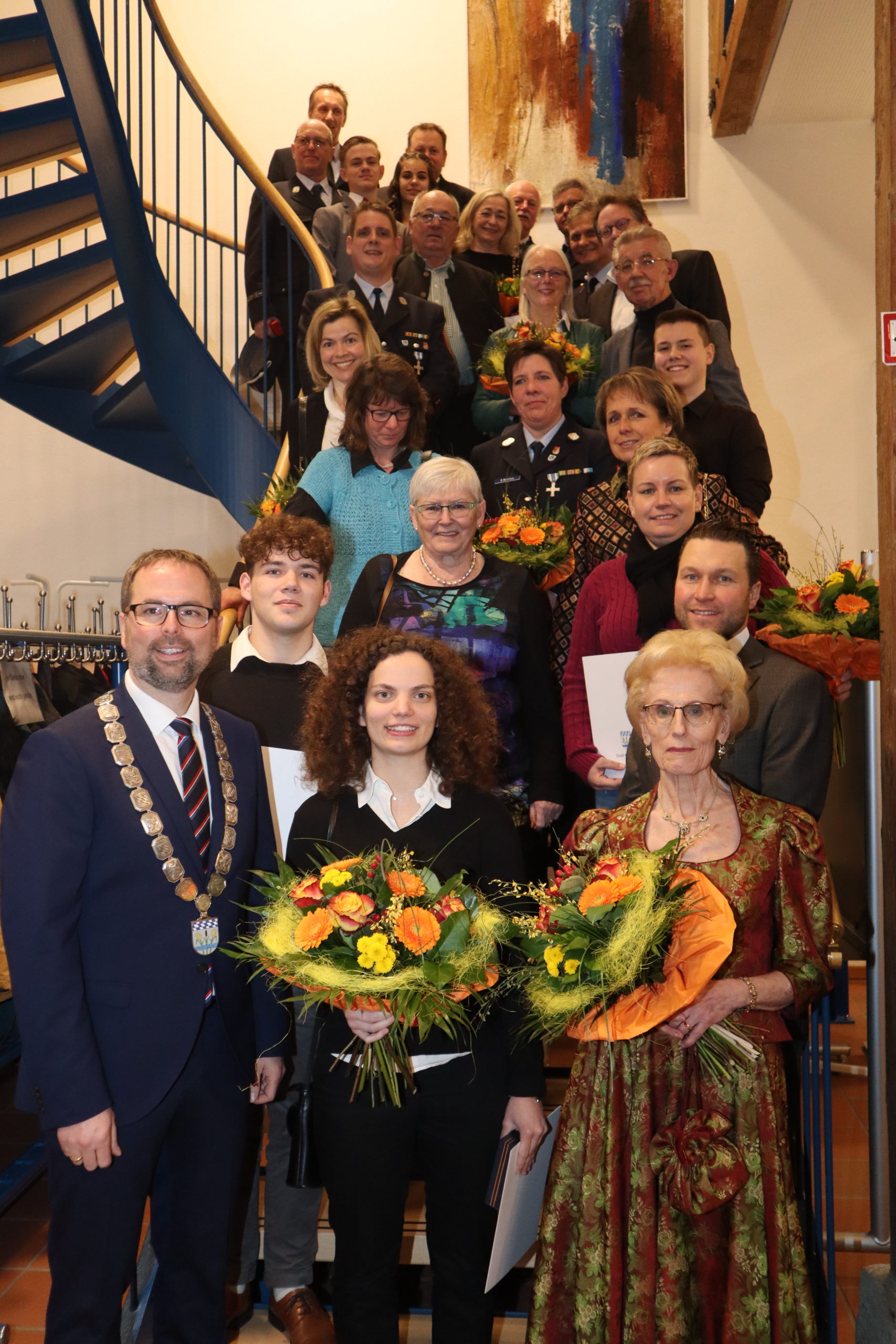 Neujahrsempfang mit Ehrung verdienter BürgerInnen - 2023 - OlchingBlog,ein Service des ...