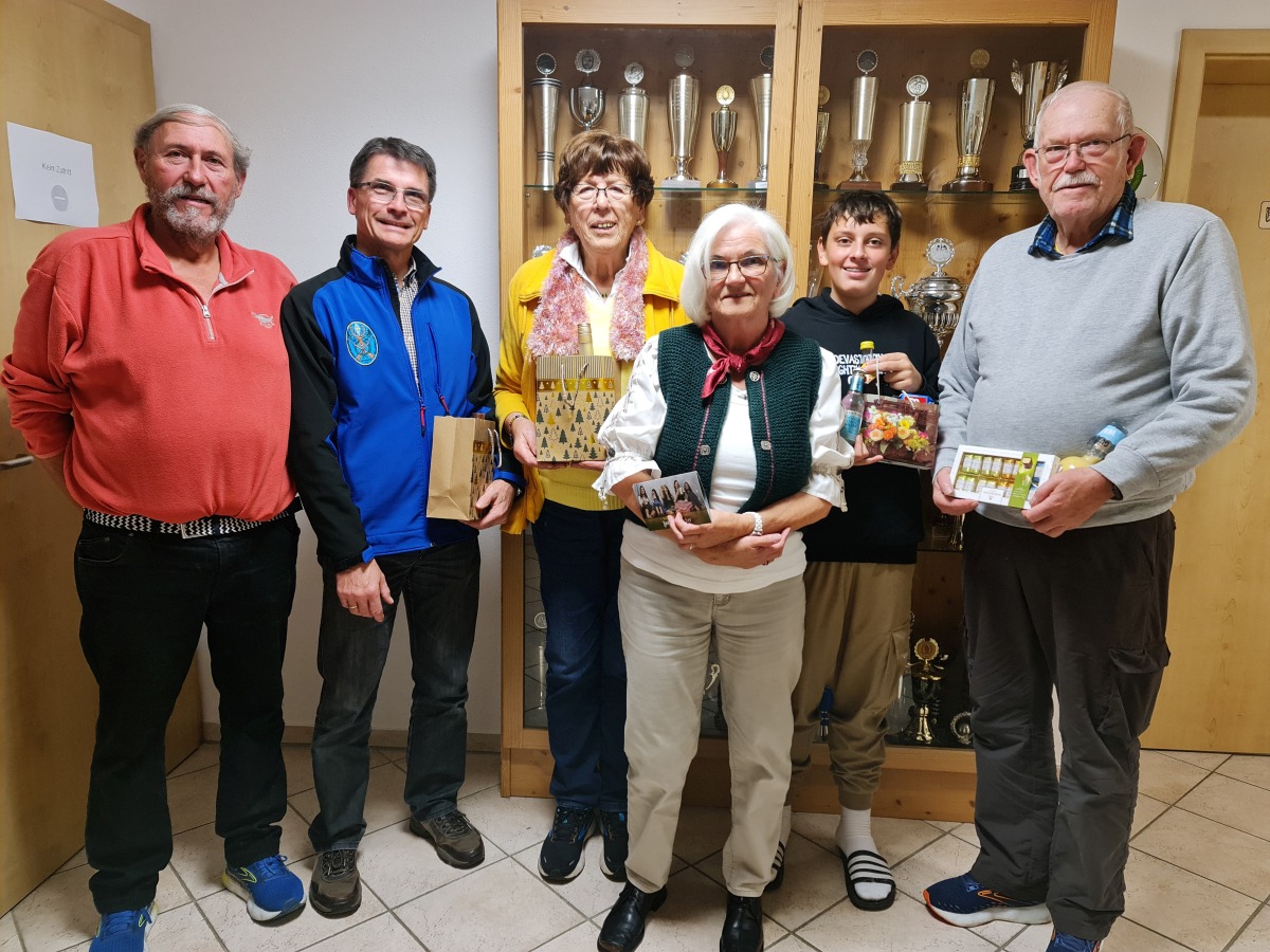 Geburtstagsschießen Anna-Barbara Mouttet am 10.11.2023 beim ...