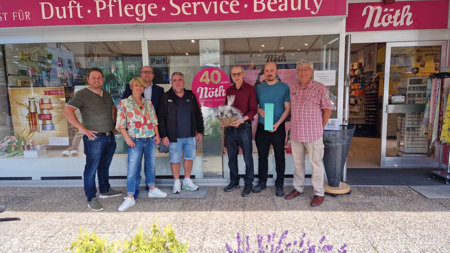 Parfümerie Nöth feierte 40jähriges Jubiläum - OlchingBlog,ein Service ...
